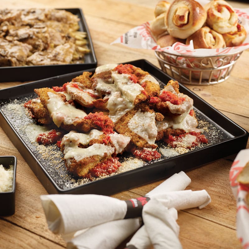 Chicken or Veal Parmigiana - Ynot Italian - Pizza Delivery & Family Dining