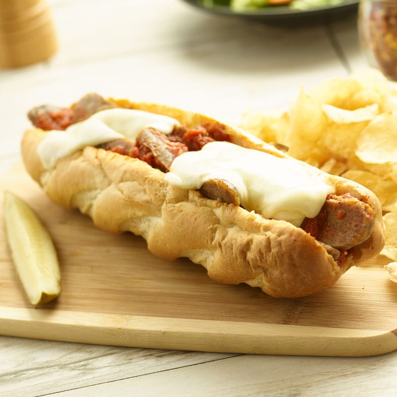 Sausage Parmigiana - Ynot Italian - Pizza Delivery & Family Dining